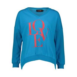 miss goodlife Sweatshirt "LOVE" in Blau - 74% | Gr&ouml;&szlig;e L | Damen-sweatshirts-jacken