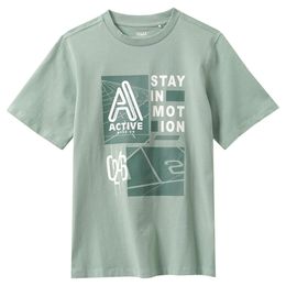 Yigga Jungen T-Shirt mit Brust-Print