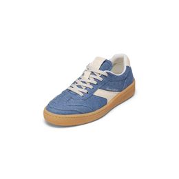 Marc O'Polo MARC O'POLO Damen Sneaker "aus Denim", Gr. 36, blau, Obermaterial: 100% Baumwolle, unifarben, Schuhe