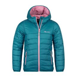 Trollkids Steppjacke "Eikefjord" in Petrol - 46% | Gr&ouml;&szlig;e 128 | Kinderjacken