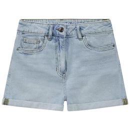 Yigga M&auml;dchen Jeansshorts mit Umschlag