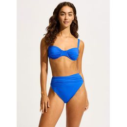 Seafolly Bikini-Oberteil in Blau - 56% | Gr&ouml;&szlig;e 36 | Damen-bademode