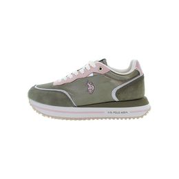 U.S. Polo Assn. Sneakers in Khaki/ Rosa - 54% | Gr&ouml;&szlig;e 38 | Damen-sneakers