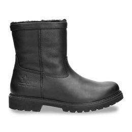 Panama Jack Herren Winterboots "Fedro C2", Gr. 45, schwarz, Nappaleder, Schuhe, Winterstiefel, Stiefelette, Profilsohle mit waterproof