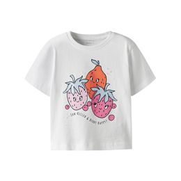 name it Shirt "Helka" in Wei&szlig;/ Bunt - 61% | Gr&ouml;&szlig;e 104 | Kinder-oberteile