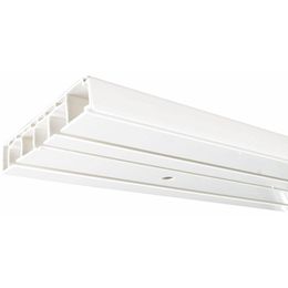 Gardinenstange Liedeco, L:150cm, wei&szlig;, Kunststoff, Gardinenstangen