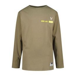 Vingino Longsleeve in Khaki - 56% | Gr&ouml;&szlig;e 104 | Kinder-longsleeves