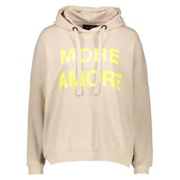 miss goodlife Hoodie "More Amore" in Beige - 76% | Gr&ouml;&szlig;e XS | Damen-sweatshirts-jacken