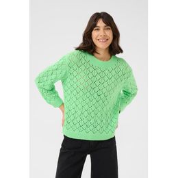 Kaffe Pullover in Gr&uuml;n - 62% | Gr&ouml;&szlig;e XXL | Damen-pullover-cardigans
