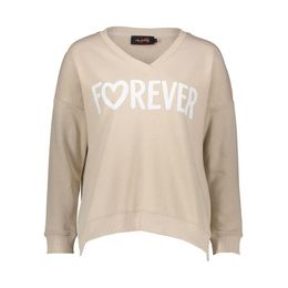 miss goodlife Sweatshirt "Forever" in Beige - 70% | Gr&ouml;&szlig;e L | Damen-sweatshirts-jacken