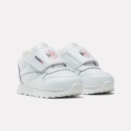 Reebok CLASSIC M&auml;dchen Sneaker "CLASSIC LEATHER", Gr. 26ftwr wei&szlig;, grau 1, Leder, Synthetik, Textil, Schuhe