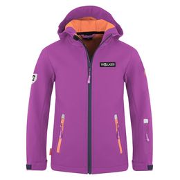 Trollkids Softshelljacke "Oslofjord" in Lila - 46% | Gr&ouml;&szlig;e 110 | Kinder-outdoor-jacken