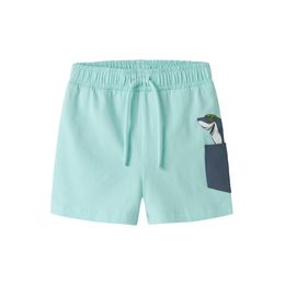 name it Shorts 'NMMFIKZ' Jungen Gr&ouml;&szlig;e 110 t&uuml;rkis / dunkelblau / grasgr&uuml;n / wei&szlig;