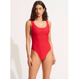 Seafolly Badeanzug in Rot - 62% | Gr&ouml;&szlig;e 38 | Damen-bademode