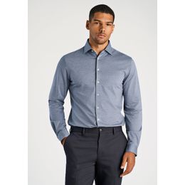 LINDBERGH Herren Businesshemd "Business-Casual-Hemd Relaxed Fit"lt blau mel, Gr. L, Obermaterial: 100% Baumwolle, Hemden