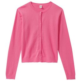 Yigga M&auml;dchen Strickjacke mit Ajour-Muster
