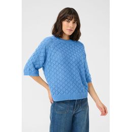 Kaffe Pullover in Blau - 62% | Gr&ouml;&szlig;e S | Damen-pullover-cardigans