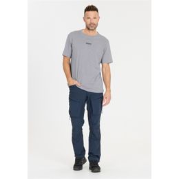 WHISTLER Herren Funktionsshirt "Kunta", grau, Gr. 4XL, bedruckt, 100% Baumwolle, Shirts, Komfort