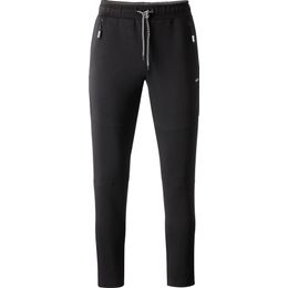 LPO Herren Jogginghose "Jogginghose Robert", schwarz, Gr. 58, Jersey, 100% Polyester, Hosen, Elastisches Material passt sich optimal an K&ouml;rperformen