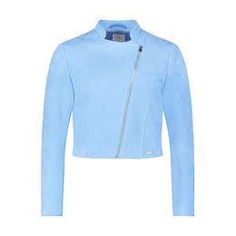 BETTY & CO BETTY & CO Damen Jackenblazer "Damen mit Stehkragen", blau, Gr. 34, Obermaterial: 95% Polyester, 5% Elasthan. Futter: 100% Polyester, Blazer, Material