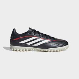 M&auml;dchen Fu&szlig;ballschuh "COPA PURE IV CLUB KIDS, ROLLRASEN", adidas Performance, Gr. 30, schwarz, Synthetik, Schuhe, f&uuml;r Kunstrasen, Hart- und