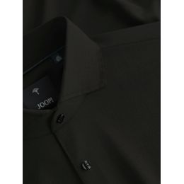 JOOP! JOOP Herren Leinenhemd "Pai-W"schwarz, Gr. 43, meliert, Web, Obermaterial: 100% Leinen, Hemden, mit New-Kentkragen, Slim Fit