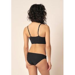 Skiny Damen Bustier "Micro Essentials", Gr. 38, schwarz, Obermaterial: 72% Polyamid, 28% Elasthan, unifarben, Basic, BHs, herausnehmbare Pads,