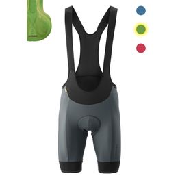 Fahrradhose Gonso "SITIVO Bib M", Herren, Gr. M, Normalgr&ouml;&szlig;en, gr&uuml;n (hellgr&uuml;n), 65% Polyamid, 35% Elasthan, Hosen Fahrradhose, Herren Radhose, Radlerhose mit speziellem Sitzpolster, Tight Fit