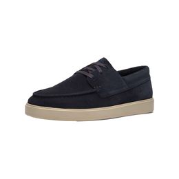 Clarks Damen Schn&uuml;rschuh "Clarks Halbschuhe Veloursleder", Gr. 42navy, Veloursleder, Schuhe