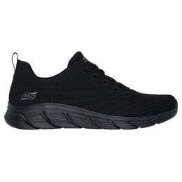 Skechers Damen Sneaker "BOBS B FLEX LO-GRACEFUL STRIDE", Gr. 35, schwarz, Textil, Schuhe, mit leichter EVA-Laufsohle