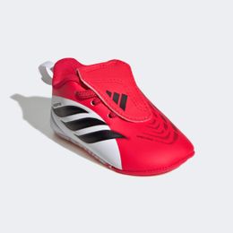 Baby Krabbelschuh "PREDATOR CRIB", adidas Performance, Gr. 19lucid rot, core schwarz, ftwr wei&szlig;, Synthetik, Schuhe, f&uuml;r Kinder