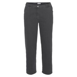 KjBRAND Damen Stretch-Jeans "Babsie", grau, Gr. 54, Denim/Jeans, Obermaterial: 85% Baumwolle, 13% Polyester, 2% Elasthan, Jeans, mit Stretch-Anteil