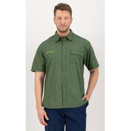 DEPROC Active Herren Outdoorhemd "COPPER II NEW Men"olive, Gr. 4XL, Web, 100% Polyester, Hemden, auch in Gro&szlig;en Gr&ouml;&szlig;en erh&auml;ltlich