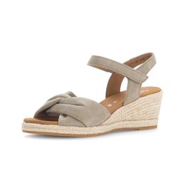 Gabor Damen Keilsandalette "Keilsandalette", Gr. 40,5gr&uuml;n, Schuhe