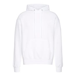 Herren Kapuzensweatshirt, wei&szlig;, Gr. M, Fruit of the Loom, unifarben, angeraute Sweatware, Obermaterial: 80% Baumwolle, 20% Polyester, Sweatshirts,