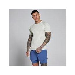 Myprotein MP Tempo Pillar Graphic Seamless T-Shirt f&uuml;r Herren &ndash; Mist - XL