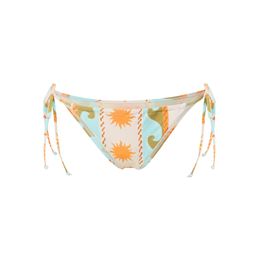Billabong Bikinihose 'SUNBLIND' Damen Gr&ouml;&szlig;e M hellblau / oliv / orange / wei&szlig;