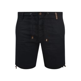 Leinenhose INDICODE "Leinenhose IDMoses", Herren, Gr. XXL, N-Gr, schwarz, Obermaterial: 55% Leinen LI. 45% Baumwolle CO., Hosen