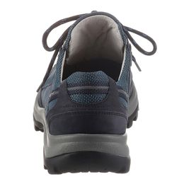 Waldl&auml;ufer WALDL&Auml;UFER Damen Schn&uuml;rschuh "HOLLY", Gr. 9, blau, Nubukleder, Textil, Schuhe, Bequemschuh, Halbschuh, Outdoorschuh in Trekking-Optik, H-Weite