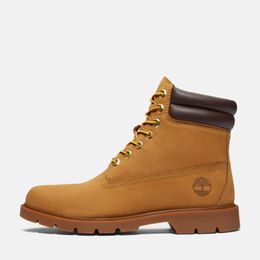 Timberland Herren Schn&uuml;rboots "6 IN BASIC6 INCH LACE UP BOOT", Gr. 45wheat, Leder, Schuhe, Winterstiefel, Schn&uuml;rstiefel, Winterschuhe