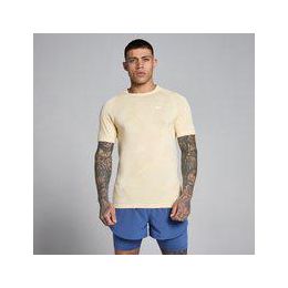 Myprotein MP Herren Tempo Pillar Graphic Seamless T-Shirt &ndash; Butter - M
