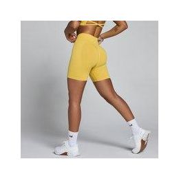 Myprotein MP Damen Lift Seamless Scrunch Shorts - Amber Glow - L