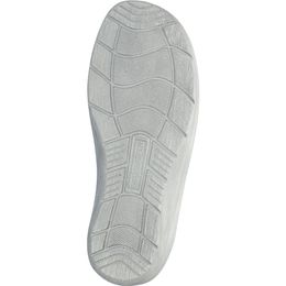 Waldl&auml;ufer WALDL&Auml;UFER Damen Sandale "MERLE", Gr. 3,5hellgrau, silberfarben, Nubukleder, Textil, Flechtoptik, unifarben mit Farbeinsatz, Basic, Schuhe,