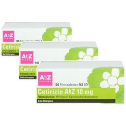 Cetirizin AbZ 10 mg Filmtabletten 3 St