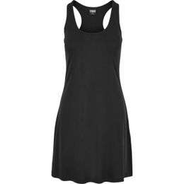 Urban Classics Damen A-Linien-Kleid "Urban Classics Damen Ladies Modal Short Racer Back Dress"schwarz, Gr. 5XL, unifarben, 77% Modal, 23% Polyester,