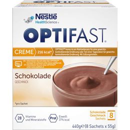 Optifast Creme Schokolade Pulver 8X55 g