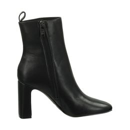 Steve Madden Damen High-Heel-Stiefelette "Steve Madden Stiefelette Lederimitat", Gr. 37, schwarz, Lederimitat, Schuhe