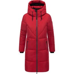 Navahoo Damen Steppmantel "K&auml;ltekuschel XIV", rot, Gr. XXL, Obermaterial: 100% Polyester. Innenfutter: 100% Polyester. Wattierung: 100% Polyester.