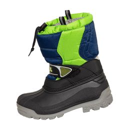 Meindl Kinder Wanderschuh "Meindl Snowy 3000 gr&uuml;n/blau", Gr. 26, gr&uuml;n, Nylon, Schuhe, Comfort fit mehr Platz im Vorfu&szlig;bereich und festen Halt in der