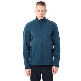 Vaude Herren Softshelljacke "Men's Everhike Softshell Jacket", blau, Gr. S, unifarben, Softshell, Obermaterial: 100% Polyester. Futter: 100%